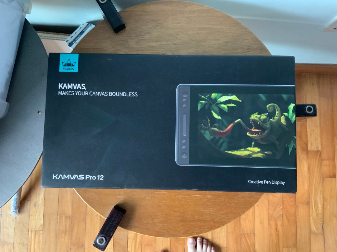 Huion KAMVAS Pro 12 Drawing Pen Display Graphics Monitor Full-Laminated ...