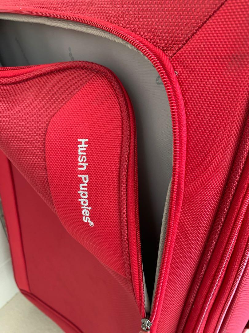 Hush Puppies Rose Red TSA 007 Large 28” 8 Wheel Luggage, Travel, Travel ...