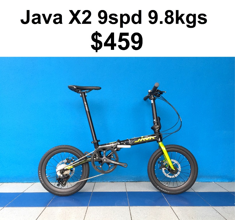Java X2 folding bike Ready stock, Sports Equipment, Bicycles & Parts ...