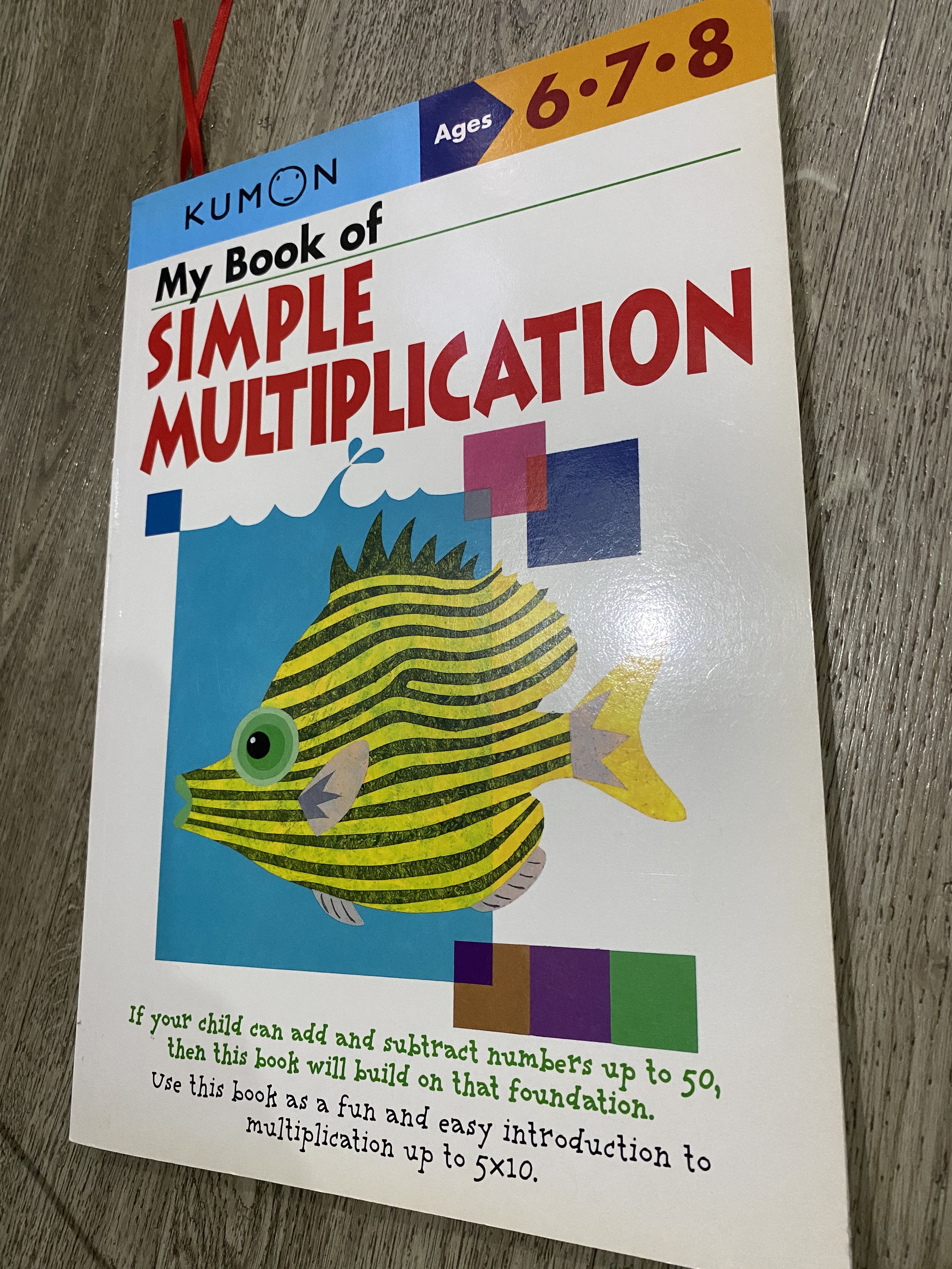 Kumon - Simple Multiplication, Books & Stationery, Children's Books on ...