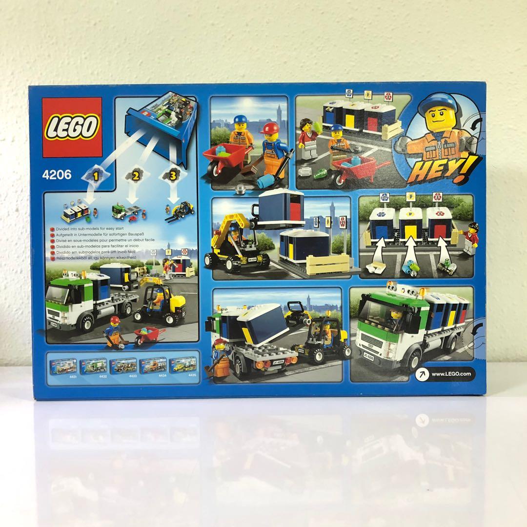 Lego City 4206 Recycling Truck, Hobbies & Toys, Toys & Games on Carousell