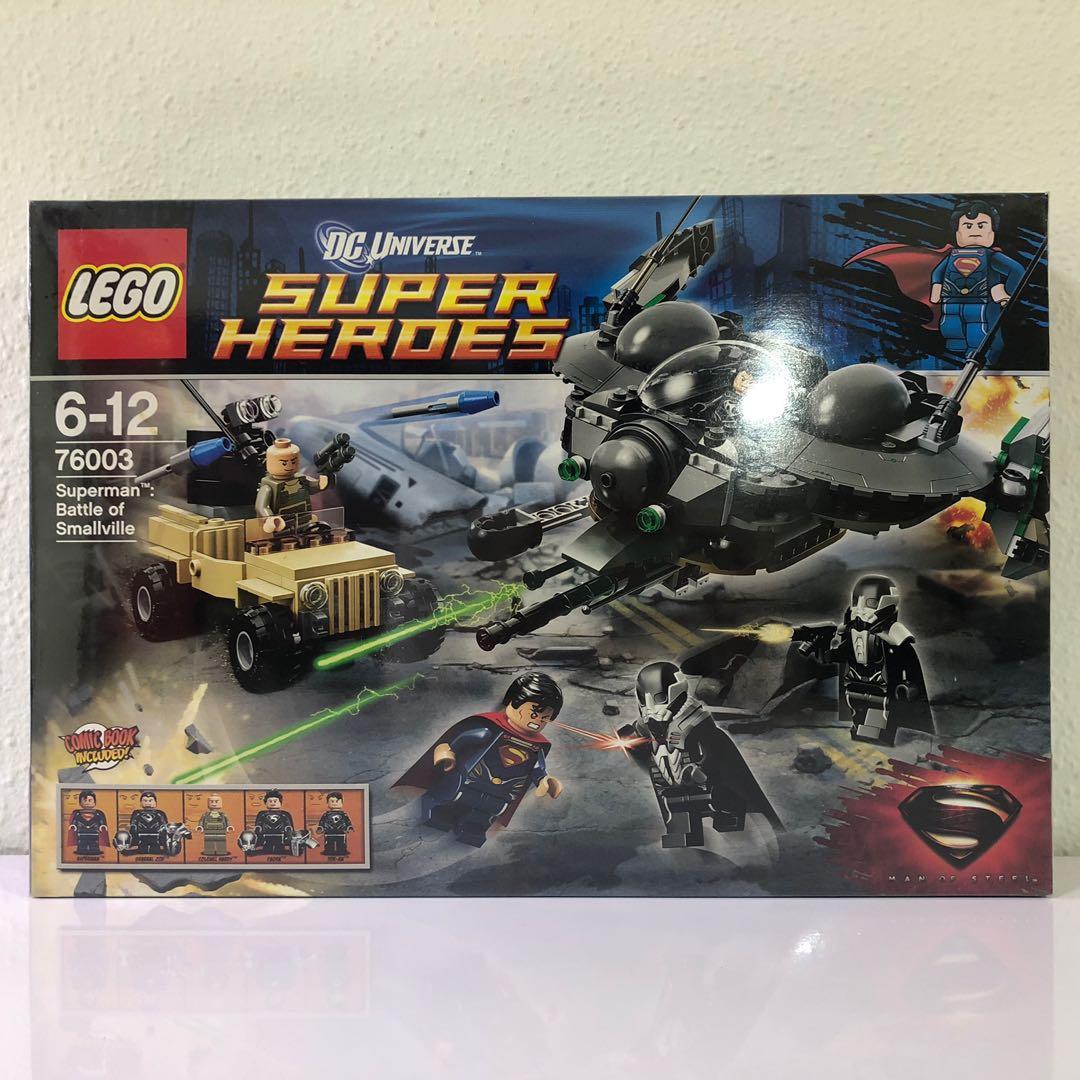 Lego DC universe Super Heroes 76003 Superman Battle of Smallville, Toys ...