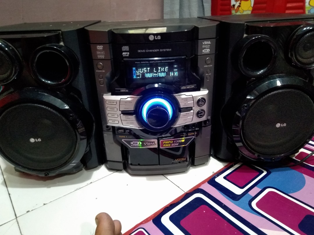 LG mini compo mdd 54, Elektronik, Audio di Carousell