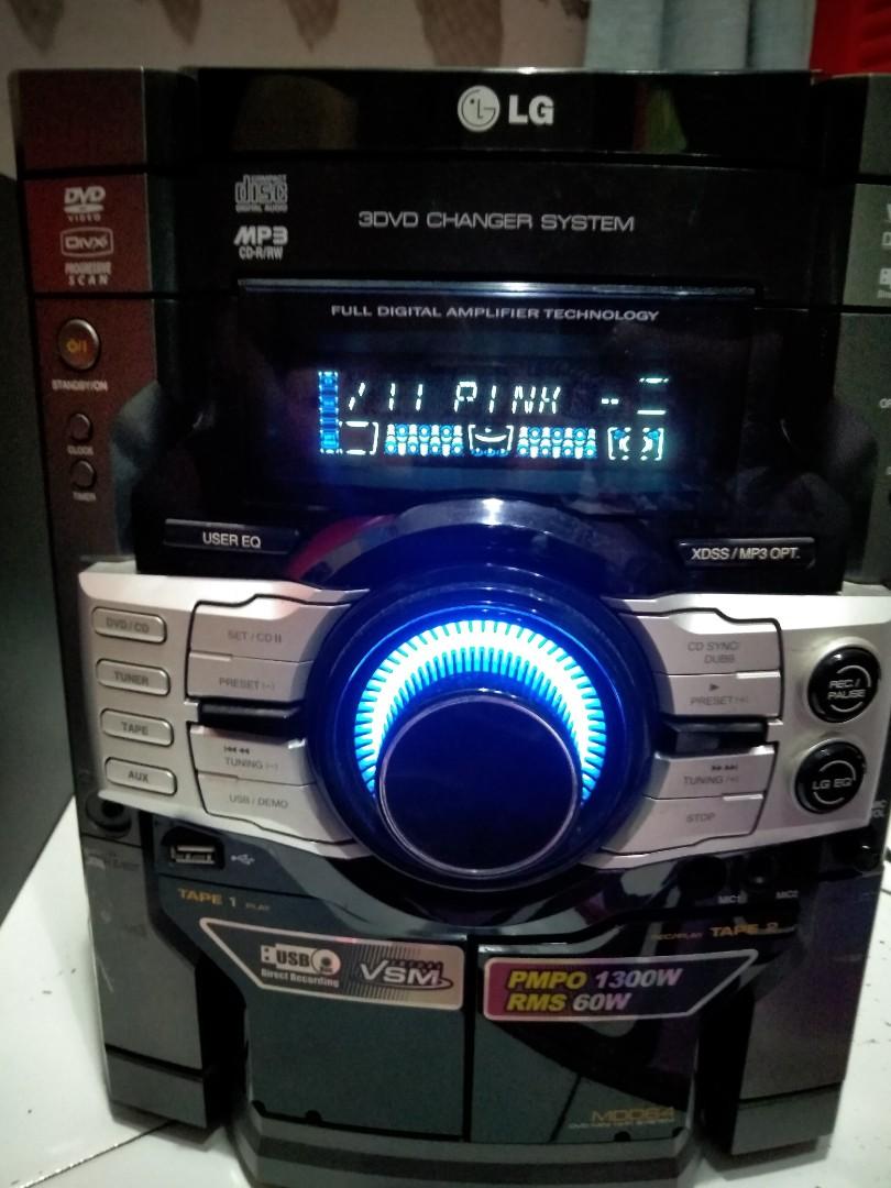LG mini compo mdd 54, Elektronik, Audio di Carousell