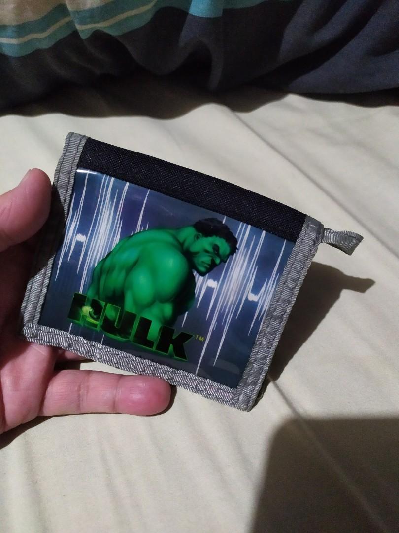Marvel avengers incredible hulk wallet velcro, Hobbies & Toys, Toys ...