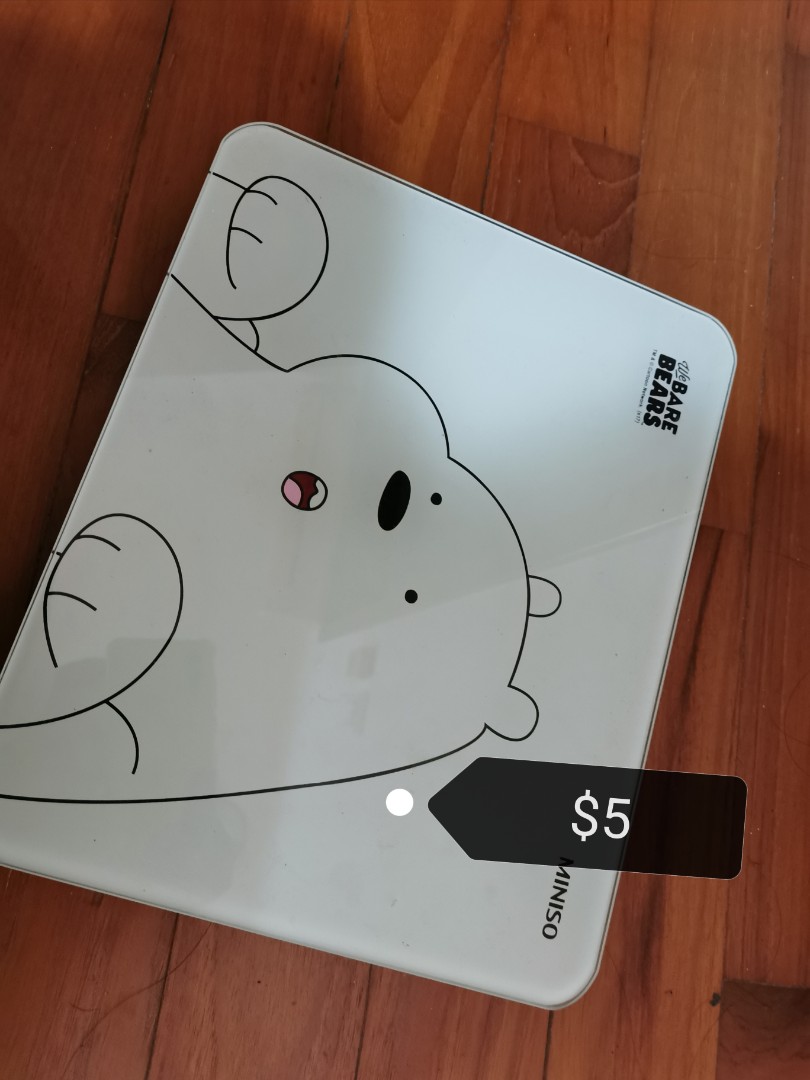 Miniso weighing Scale, Health & Nutrition, Health Monitors & Weighing ...
