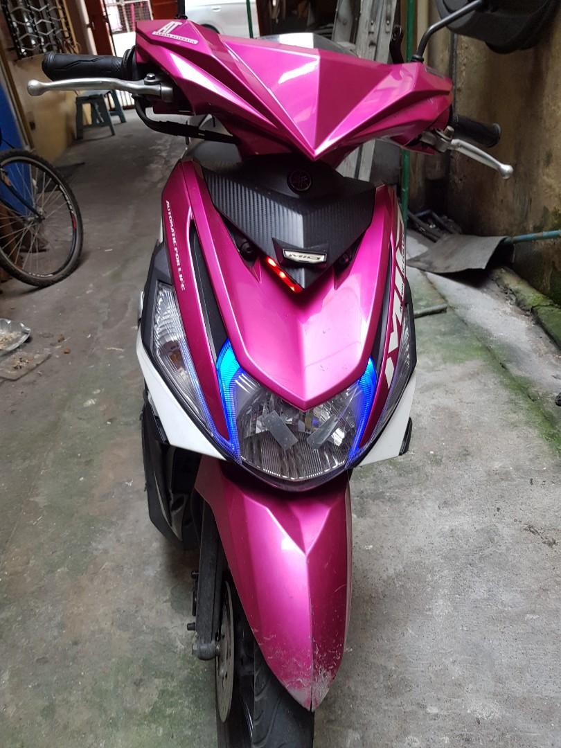mio i 125 magenta 2016 model, Motorbikes, Motorbikes for Sale on Carousell