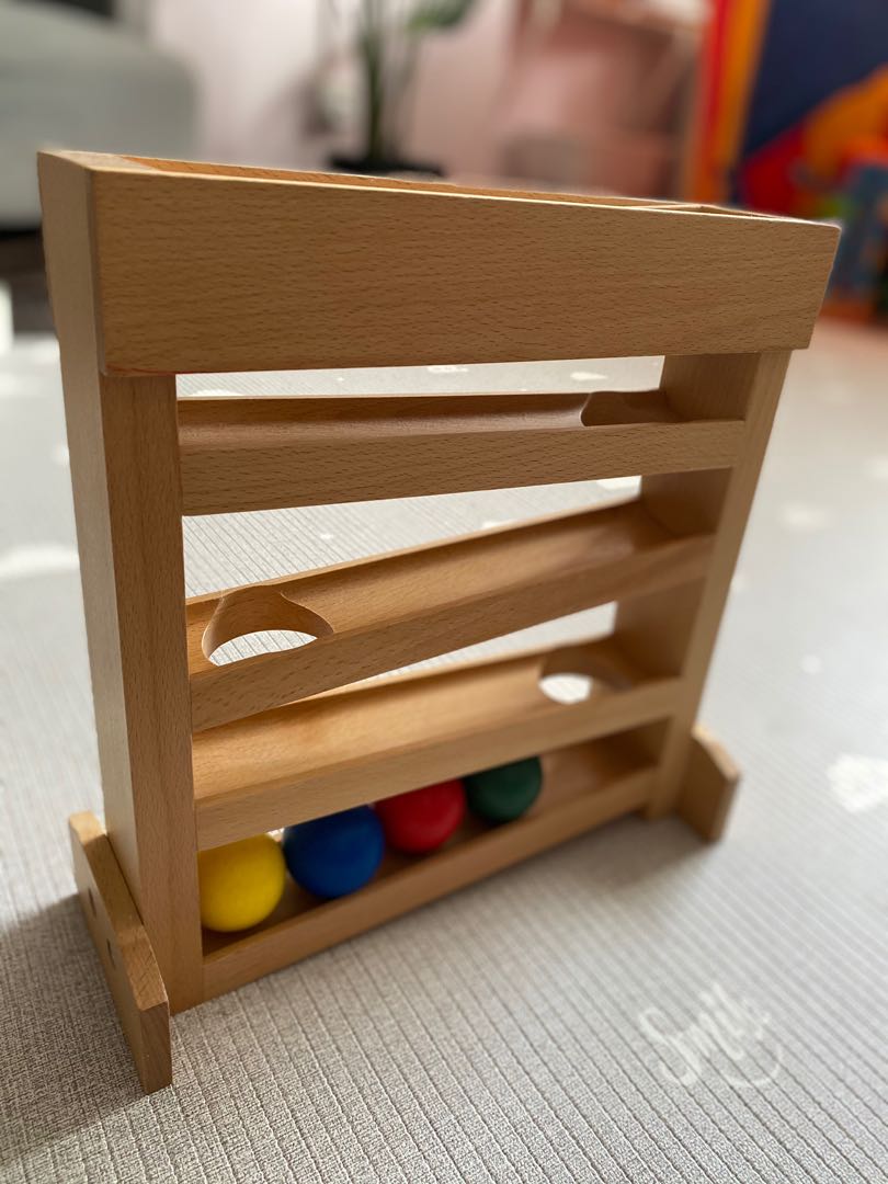 Montessori Ball Tracker , Hobbies & Toys, Toys & Games on Carousell