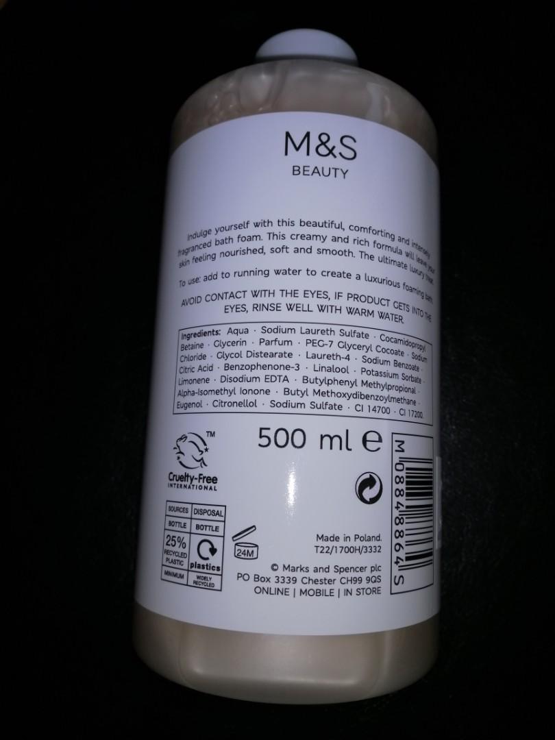 M&S Lifeology Bath Foam, Beauty & Personal Care, Bath & Body, Bath on ...