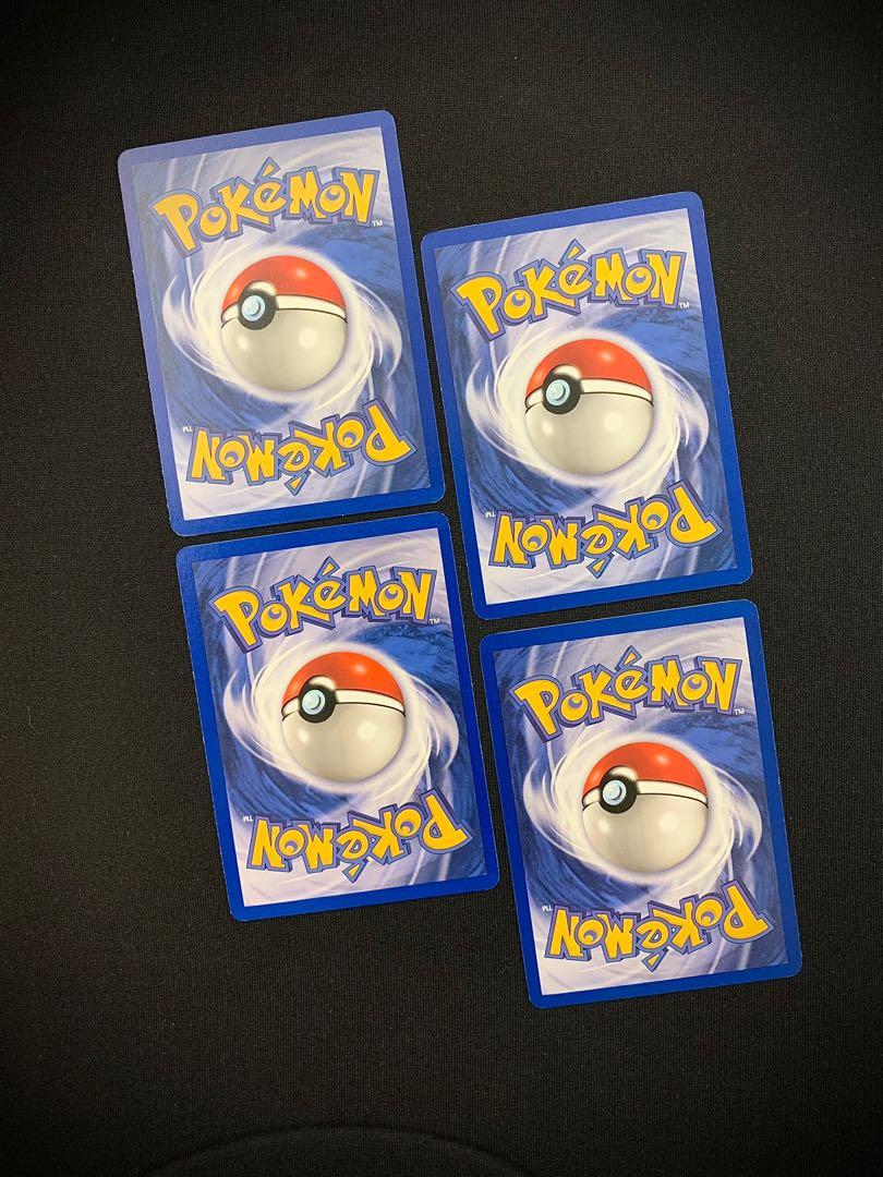 POKEMON Base Set Unlimited Starters Pikachu Charmander Squirtle ...