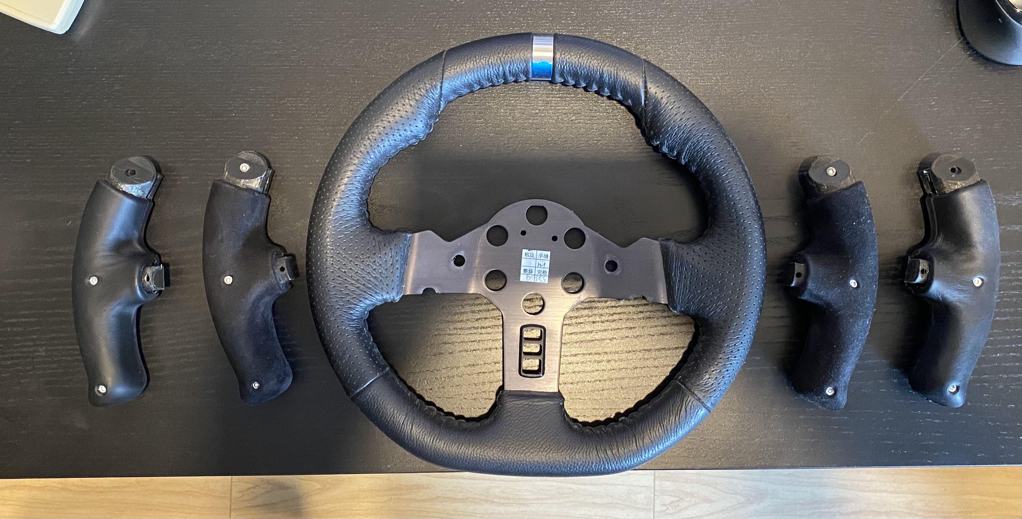 Logitech G29 Next Level Racing F-GT simulator setup rig/stand/cockpit ...