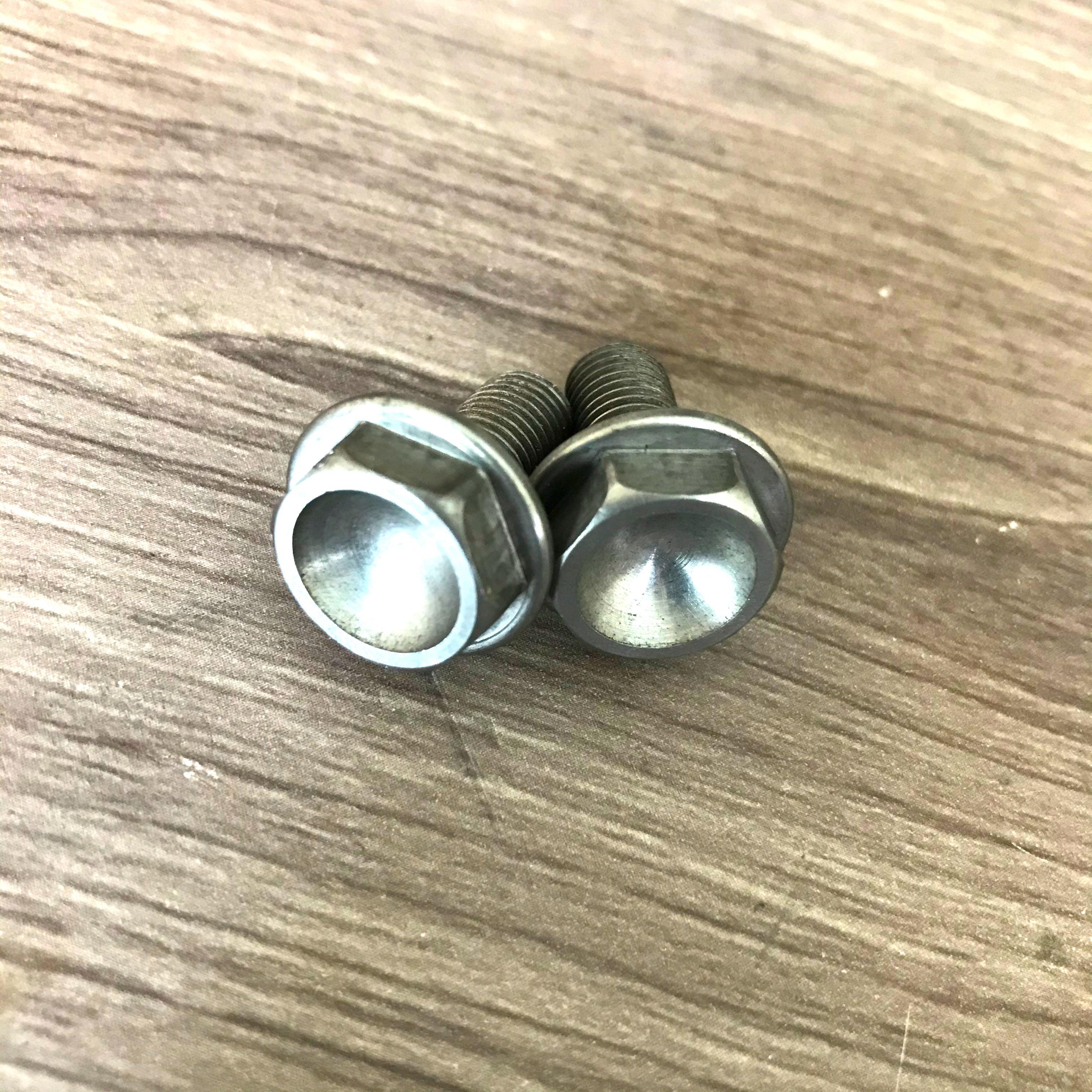 Retro 1990s SRP titanium square taper crank arm bolts, Sports Equipment ...