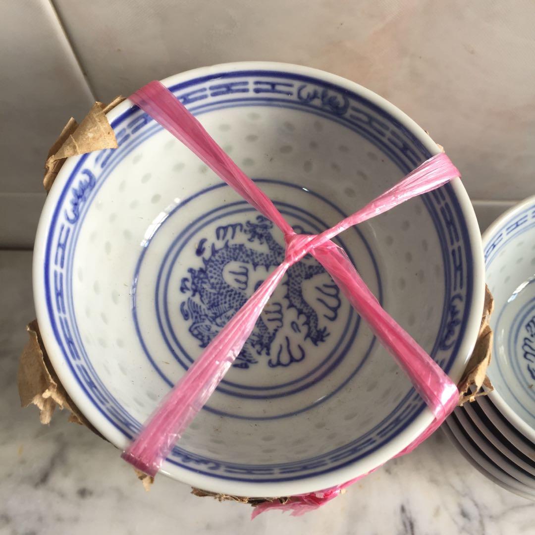 Rice grain • 4.5” Rice Bowl, Furniture & Home Living, Kitchenware & Tableware, Coffee & Tea ...