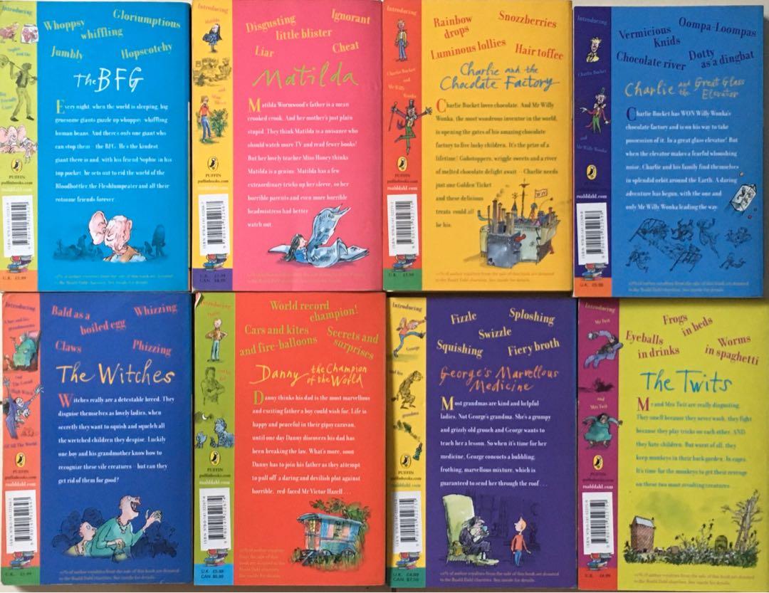 roald dahl : the bfg / matilda / charlie and the chocolate factory ...