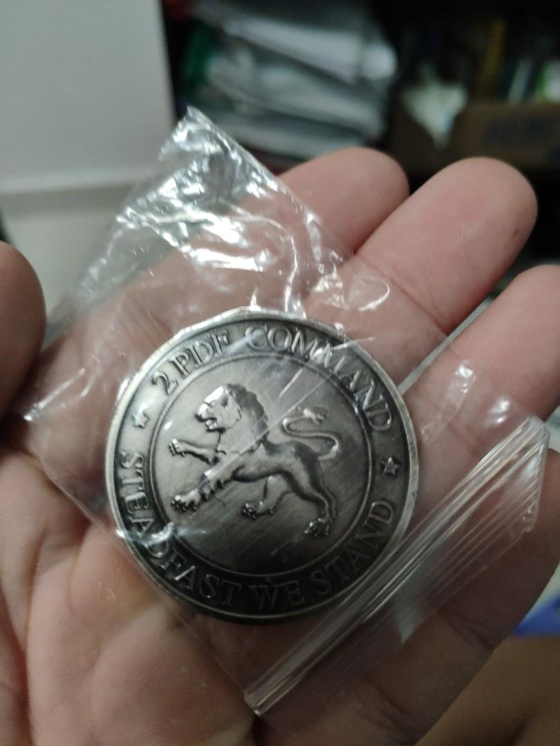 SAF Perscom 5th anniversary GOLDEN COIN, Hobbies & Toys, Memorabilia ...