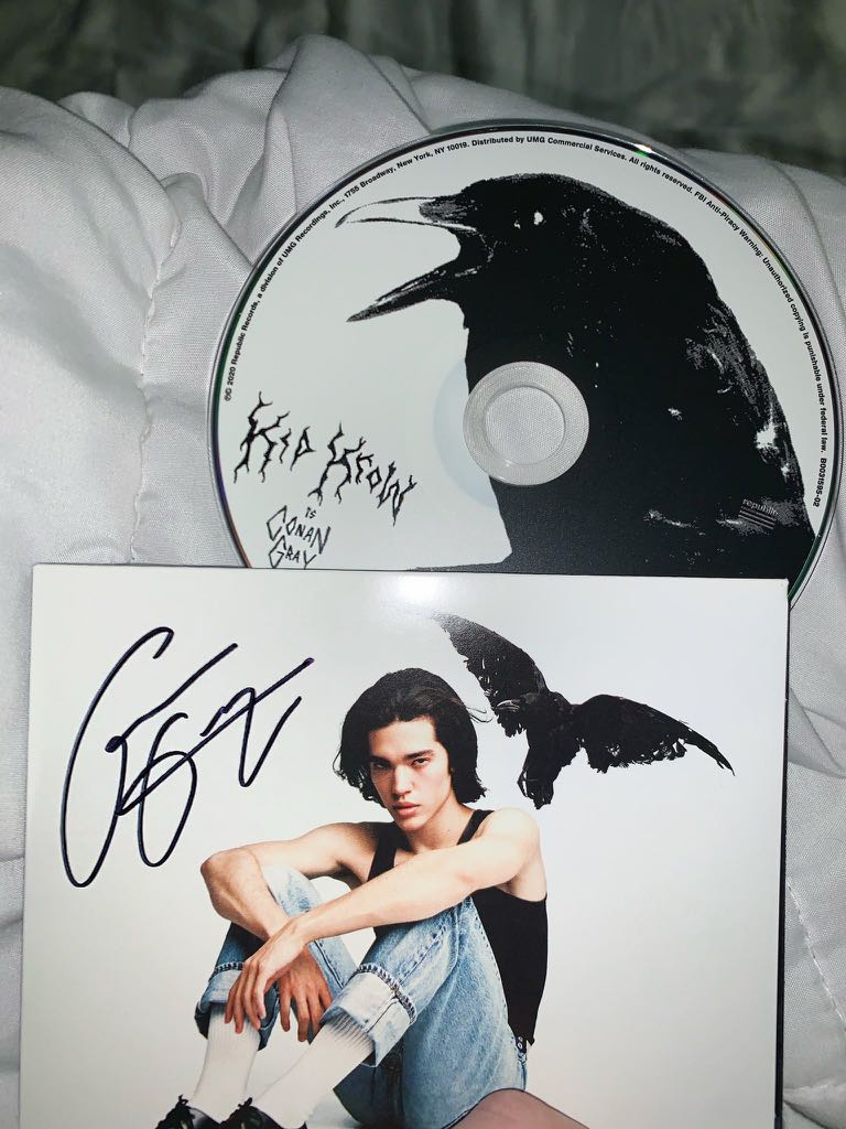 [SIGNED] Conan Gray - Kid Krow US-Exclusive CD, Music & Media, CDs ...