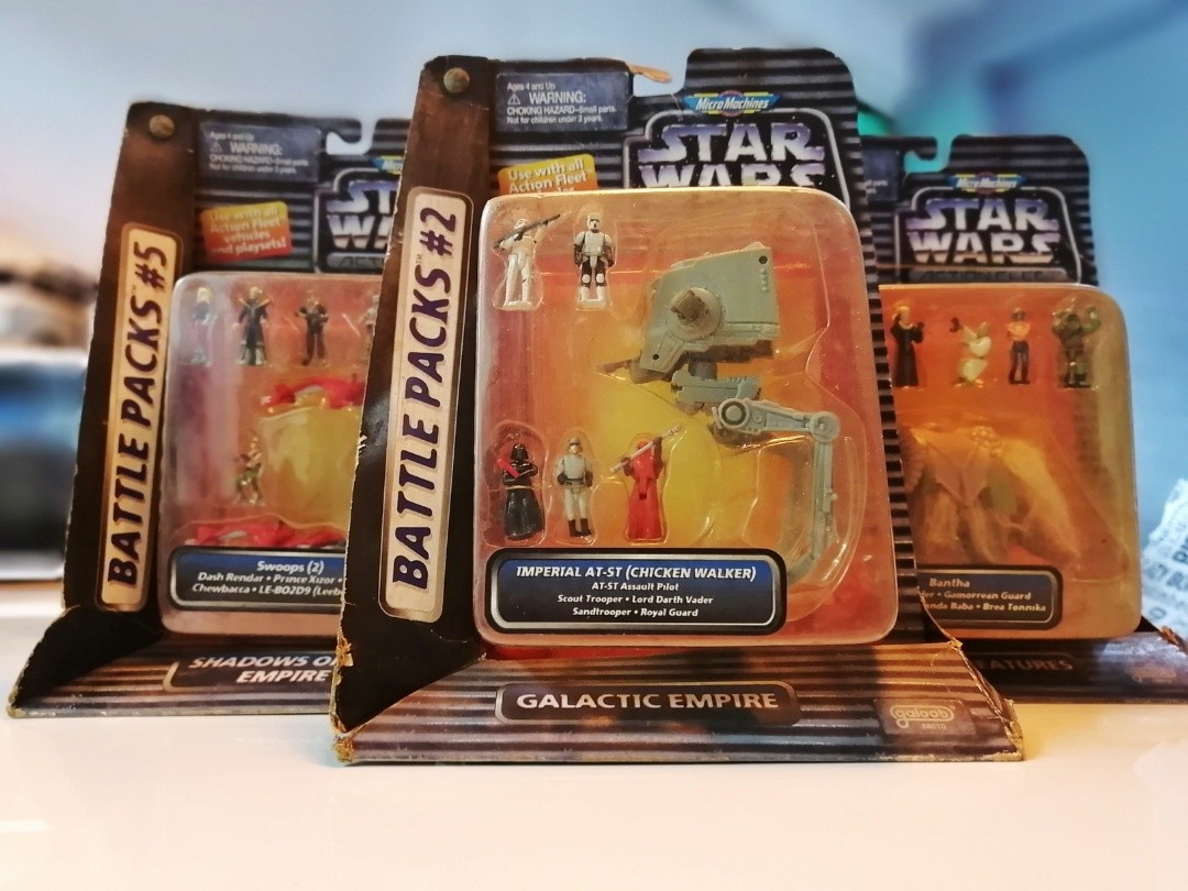 Star Wars Micro Machines Action Fleet Battle Packs Set, Hobbies & Toys ...