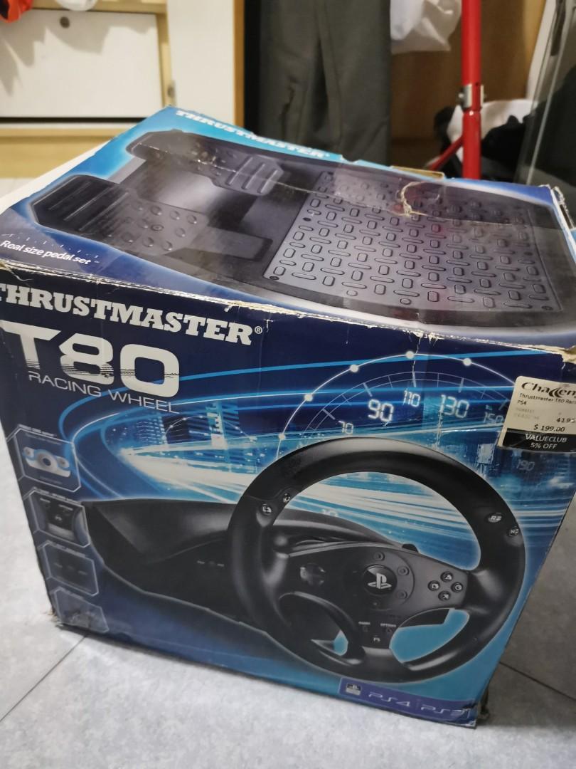 Thrustmaster T80 (FOR PC/PS4/PS3), Video Gaming, Gaming Accessories ...