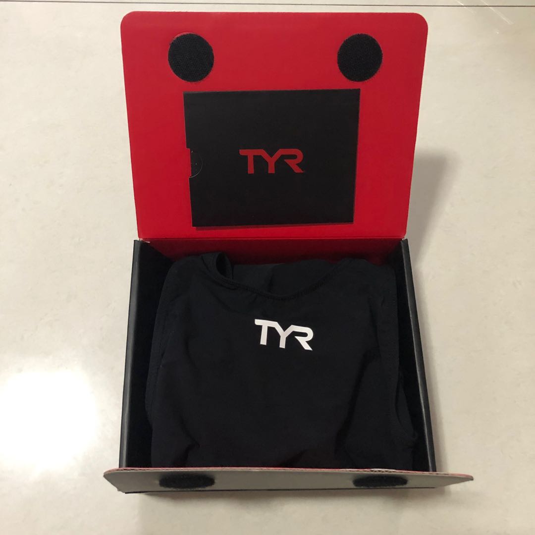 TYR Tracer B competition suit, Sports Equipment, Sports & Games, Water ...