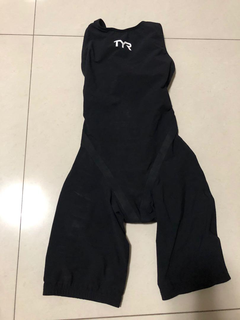 TYR Tracer B competition suit, Sports Equipment, Sports & Games, Water ...