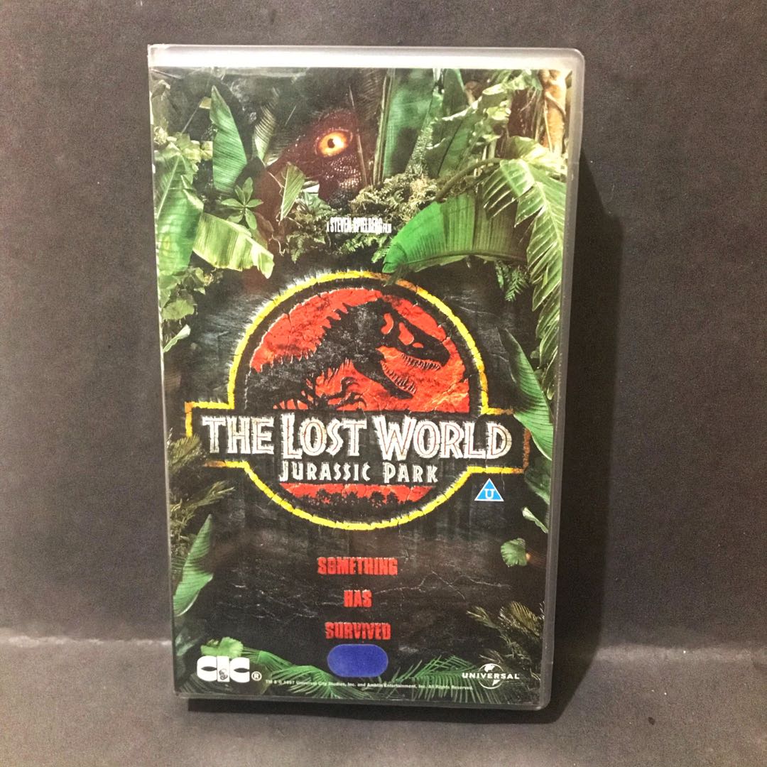 VHS The Lost World Jurassic Park - Made in Malaysia, Musik & Media, CD ...