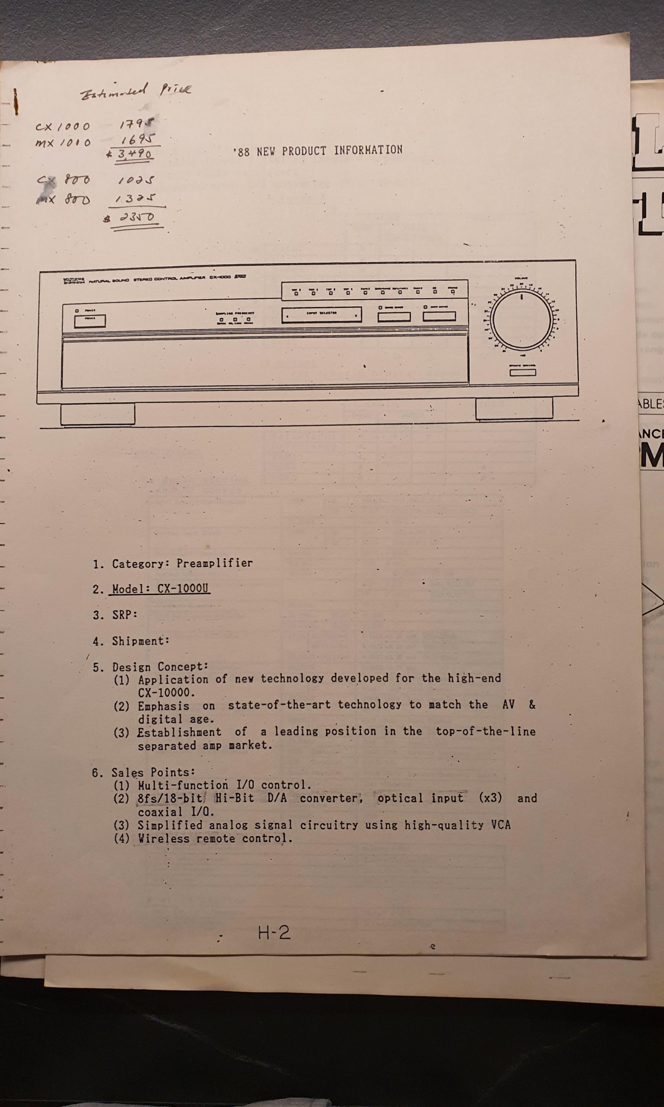 Yamaha CX1000, Hobbies & Toys, Music & Media, Music Accessories on ...