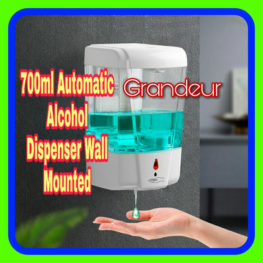 700ml Automatic Alcohol Dispenser, Health & Nutrition, Health ...
