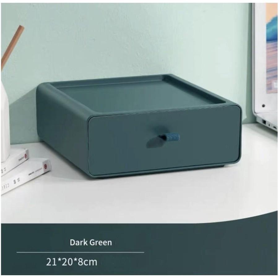 Minimalist Aesthetic Stackable Mini Drawer Storage Box Organizer ...