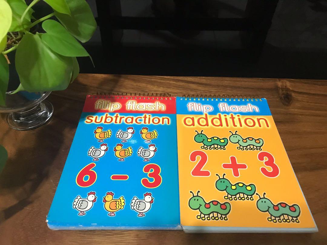 Addition and Subtraction Flip Flash Books, Hobbies & Toys, Books ...