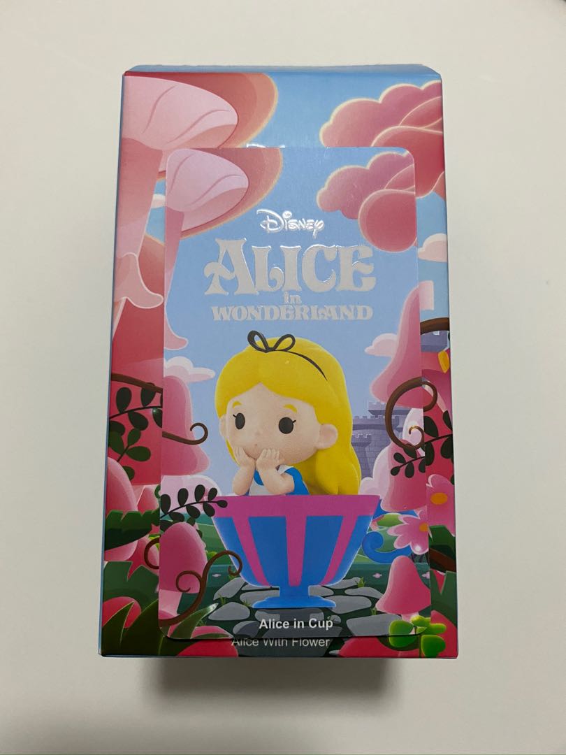 Popmart Alice in wonderland- Alice in cup, Toys & Games, Bricks ...