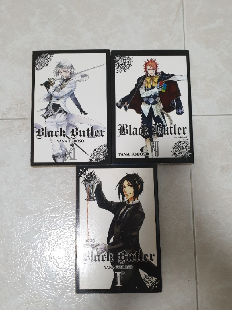 Black Butler English Manga, Hobbies & Toys, Books & Magazines, Comics ...
