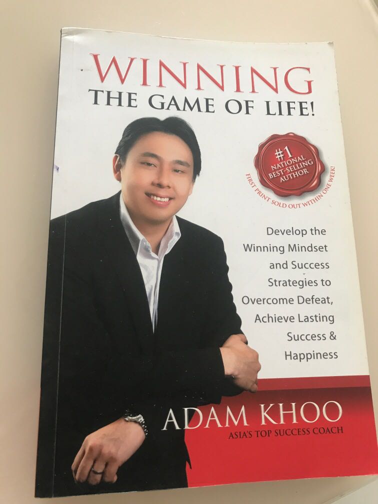 Book winning the game of life (Adam Khoo), Hobbies & Toys, Books ...