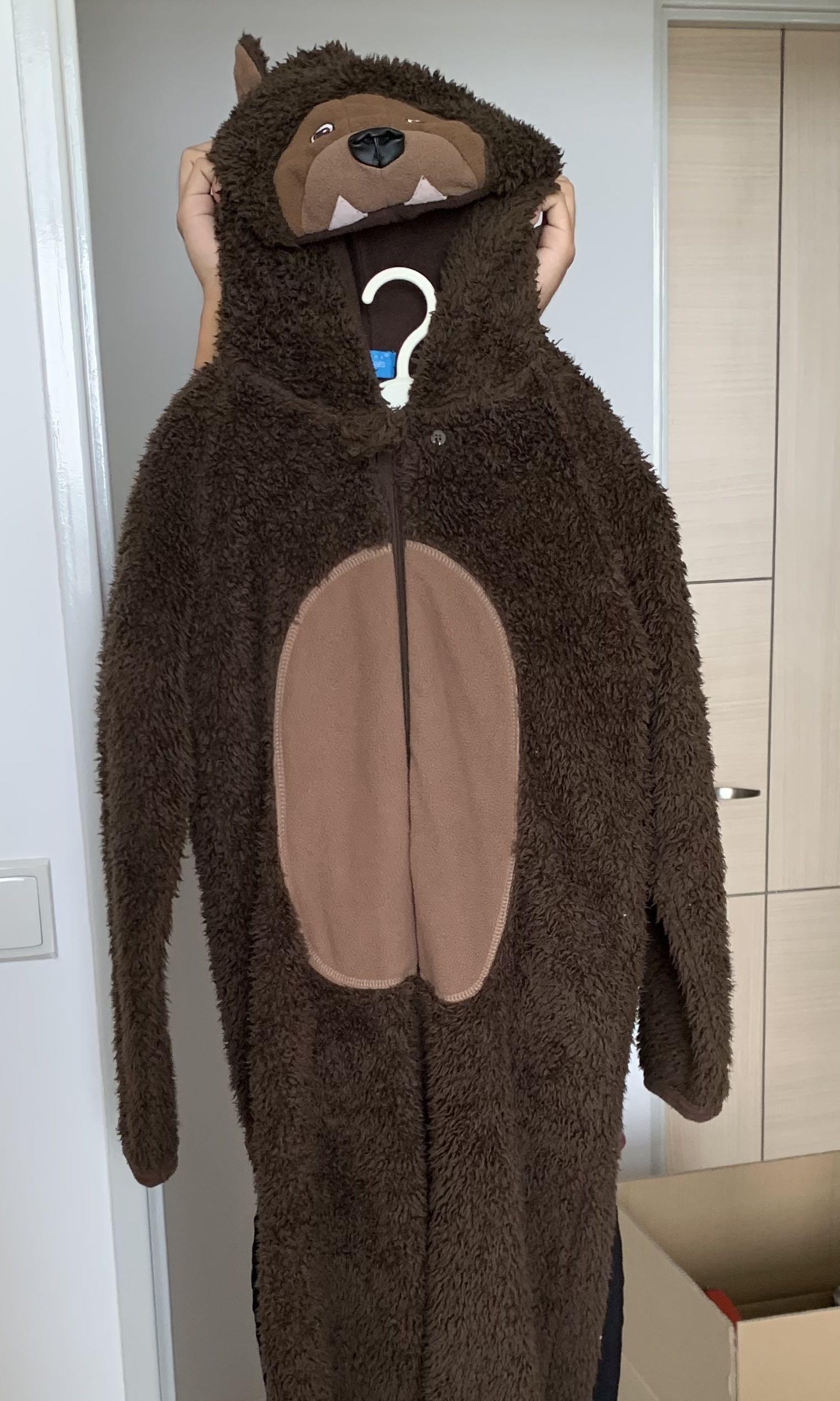 Brown Bear Onesie, Babies & Kids, Babies & Kids Fashion on Carousell