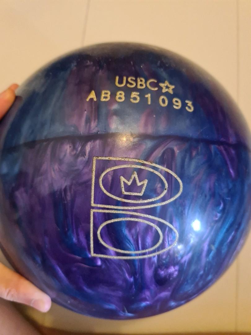 Limited Edition Brunswick Cold Fury Bowling Ball 13lbs, Sports ...