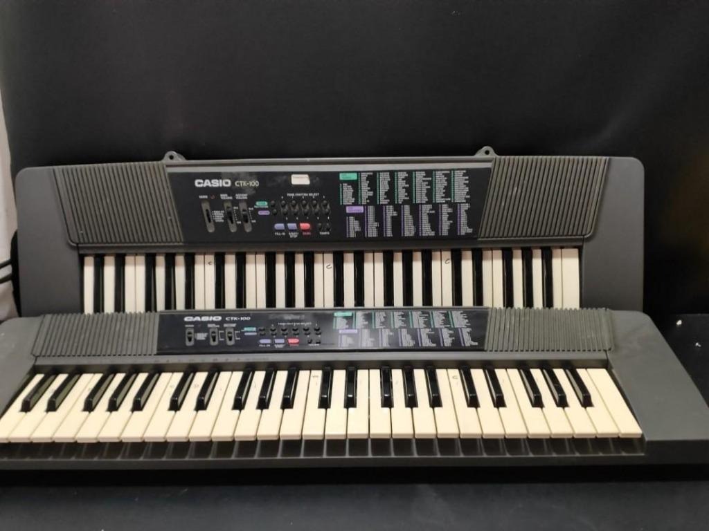 Casio CTK-100 Portable Piano Electronic Keyboard @ $50 each, Hobbies ...