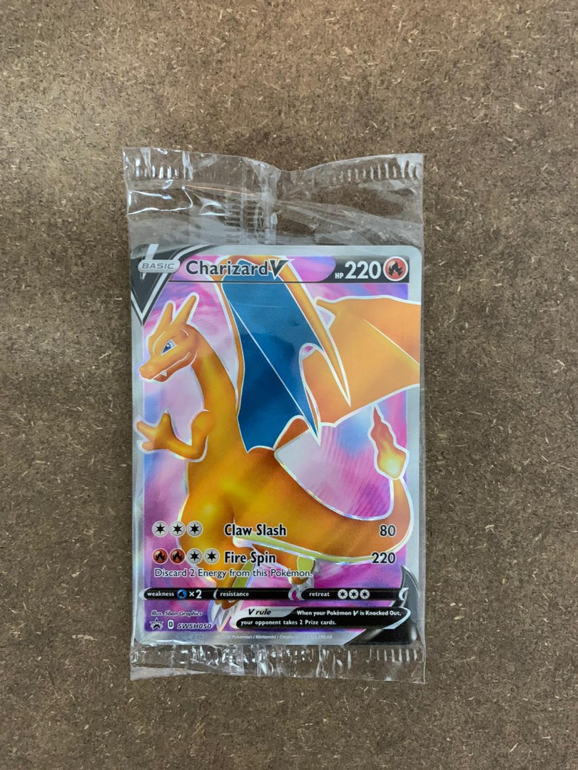Charizard V SWSH050 Champion's Champion Path in original wrapper ...