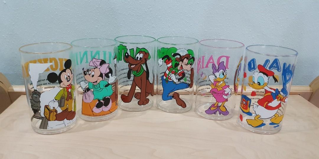 Disney Mickey Mouse Plastic Cups Set, Furniture & Home Living ...