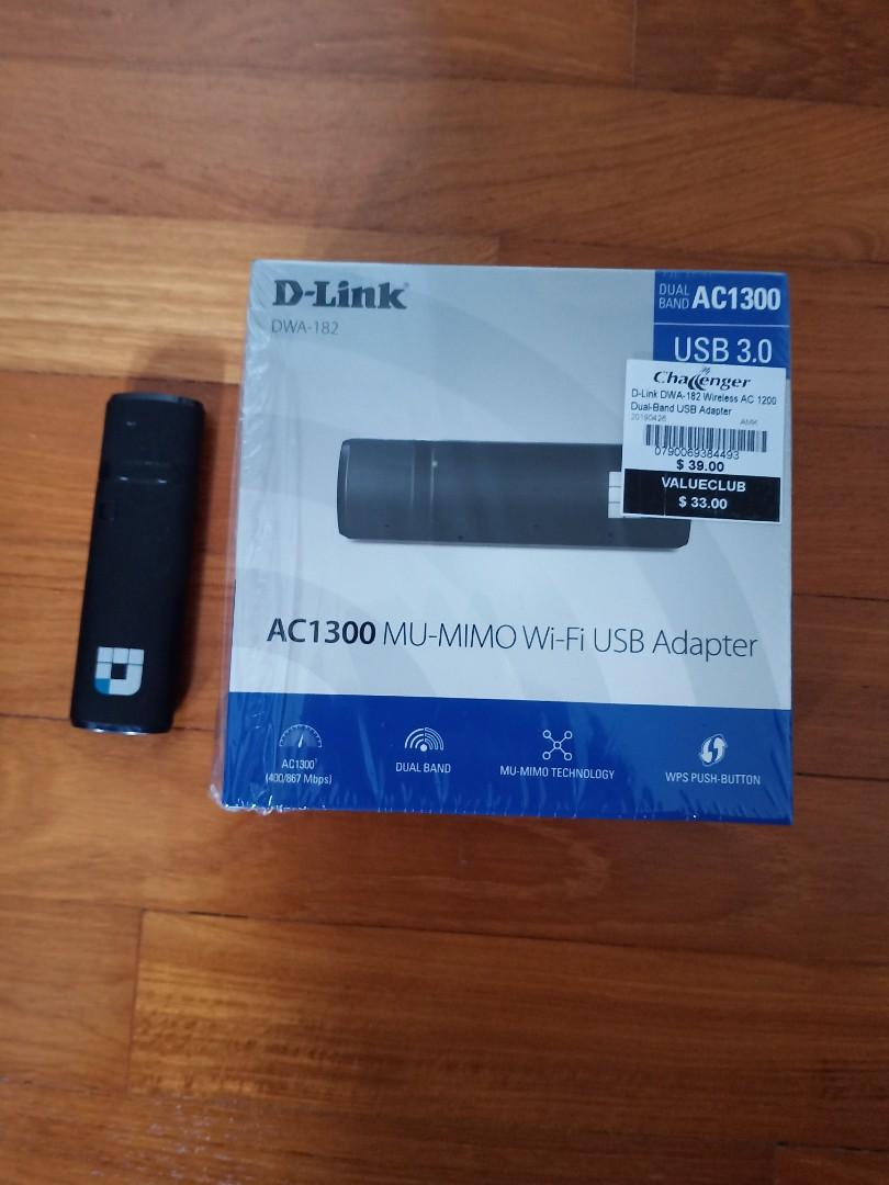D-Link USB Wi-Fi Adapter, Computers & Tech, Parts & Accessories, Cables ...