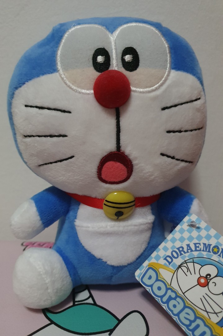 Doraemon Plush Toy, Toys & Games, Stuffed Toys on Carousell