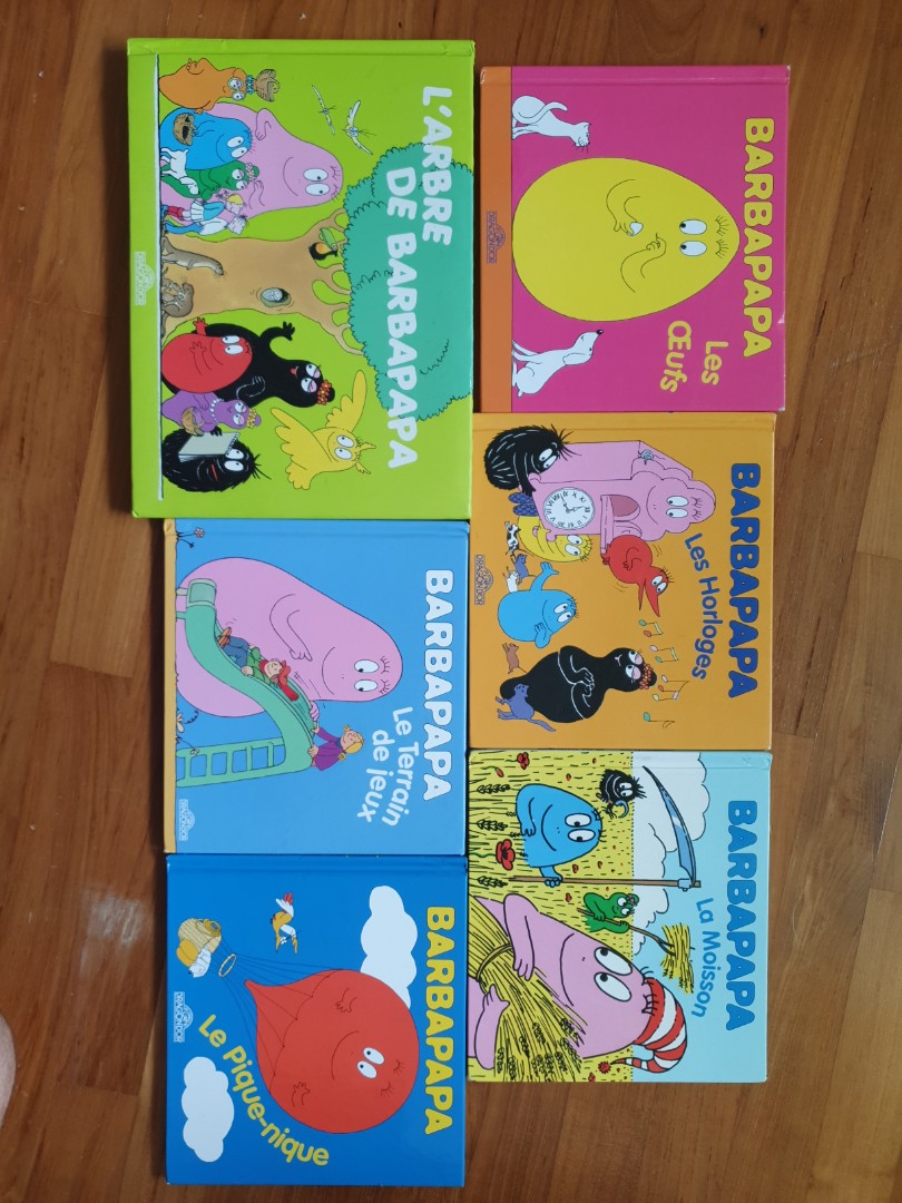 French books Barbapapa, Hobbies & Toys, Books & Magazines, Children's ...