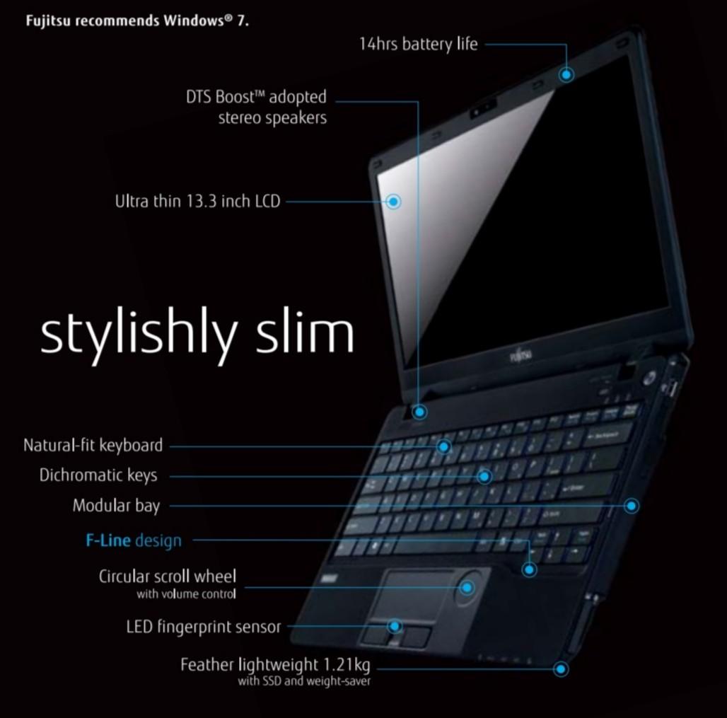 Light Japan-made Laptop Fujitsu Intel Core i7 (3rd Gen), Computers ...