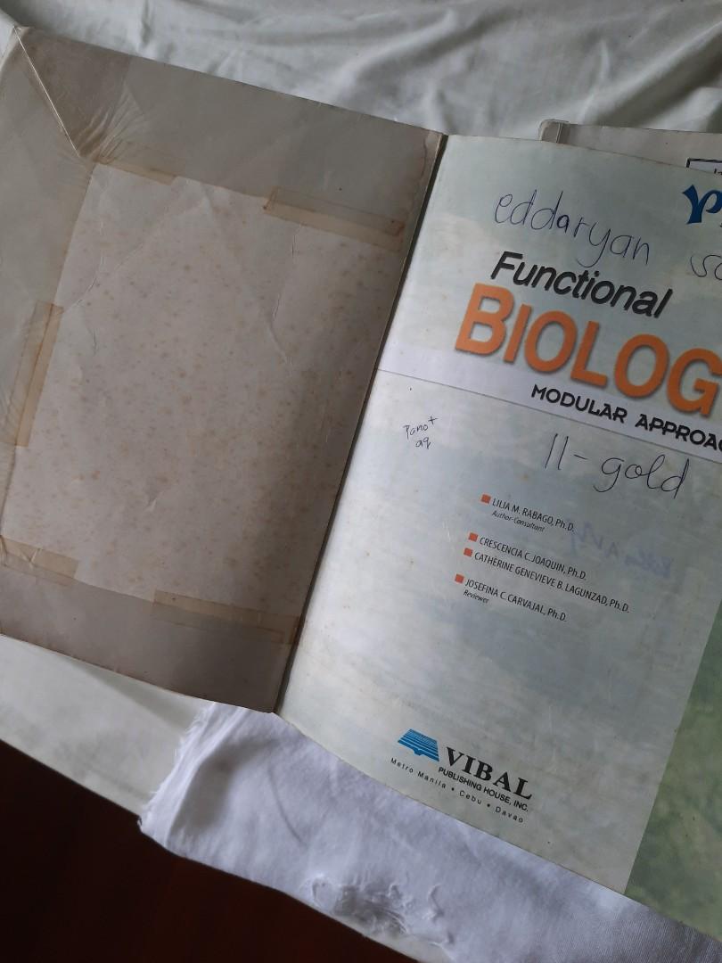 Functional Biology (Second hand book), Hobbies & Toys, Books ...