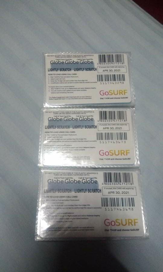 Globe Load Card, Tickets & Vouchers, Store Credits on Carousell