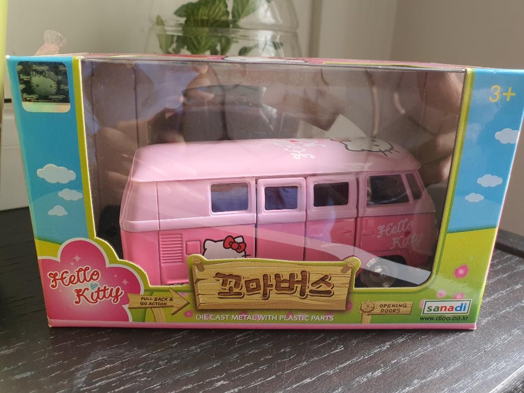 Hello Kitty School Bus, Hobbies & Toys, Toys & Games on Carousell