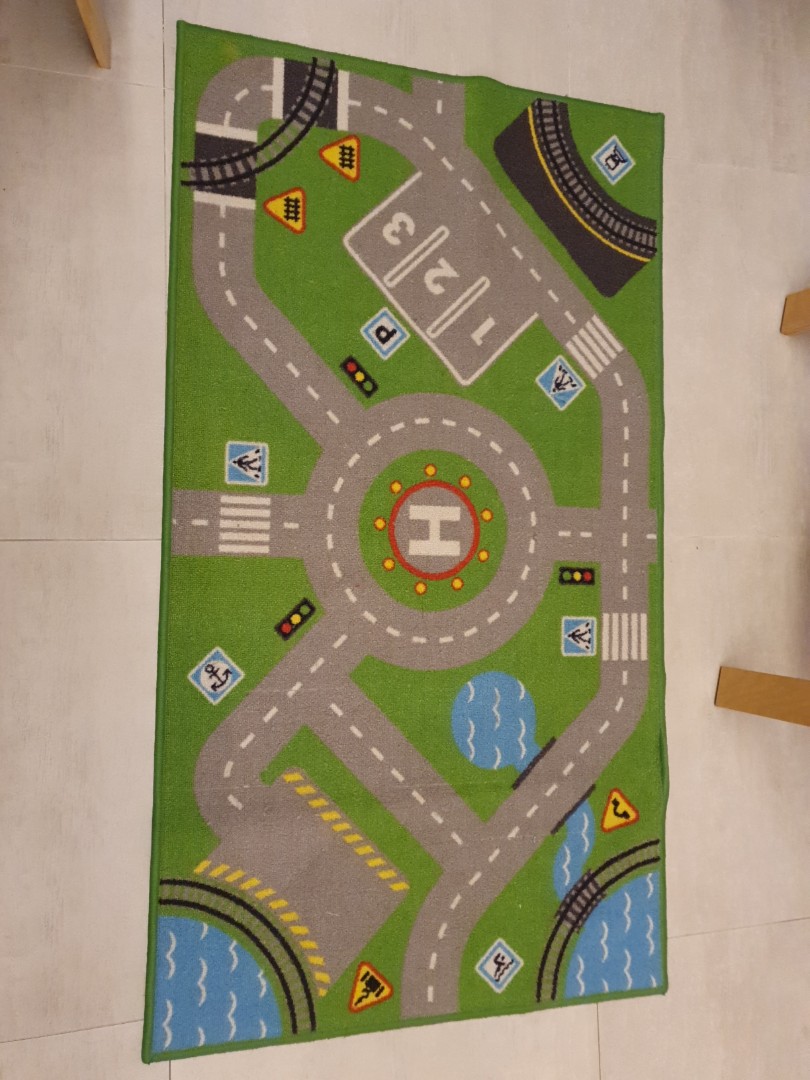Ikea Race Track Carpet, Babies & Kids, Baby Nursery & Kids Furniture ...