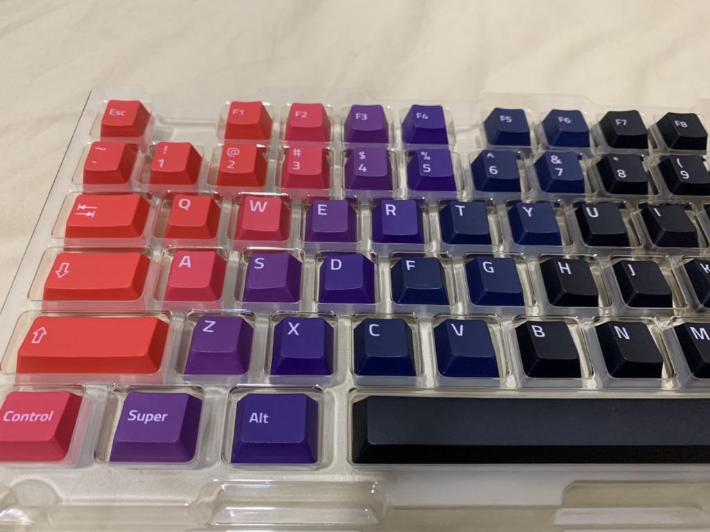 Infinikey Aether PBT Keycaps, Computers & Tech, Parts & Accessories ...