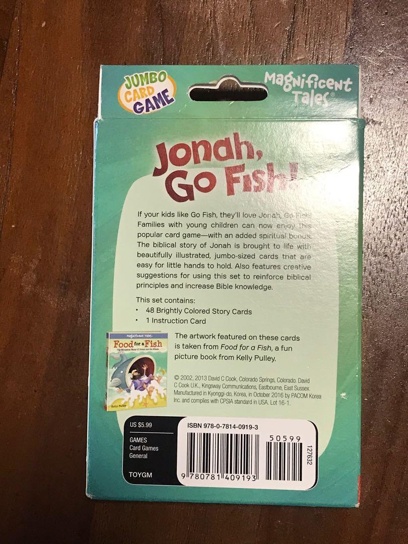 Jonah Go Fish!, Hobbies & Toys, Toys & Games on Carousell