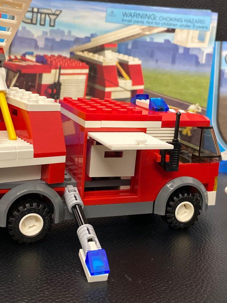 Lego 7239 Fire Truck (Vintage), Hobbies & Toys, Toys & Games on Carousell