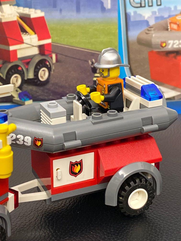 Lego 7239 Fire Truck (Vintage), Hobbies & Toys, Toys & Games on Carousell