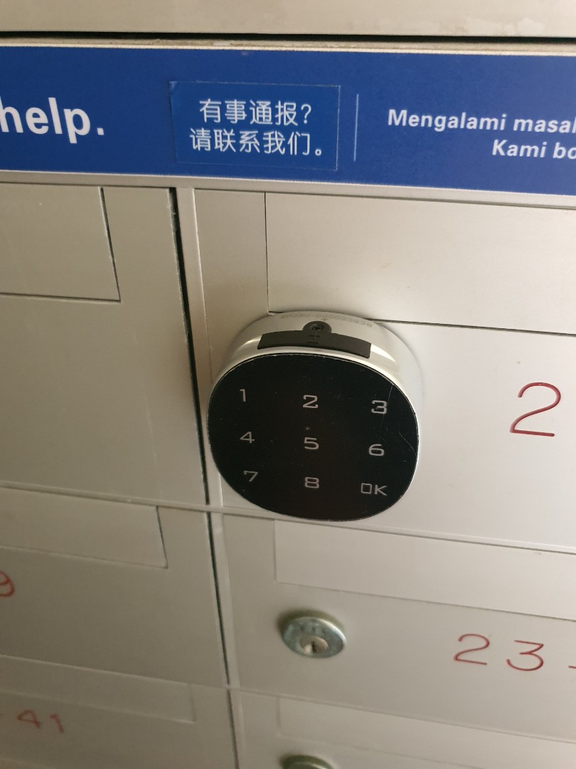 Digital Letter Box Lock, Furniture & Home Living, Security & Locks ...